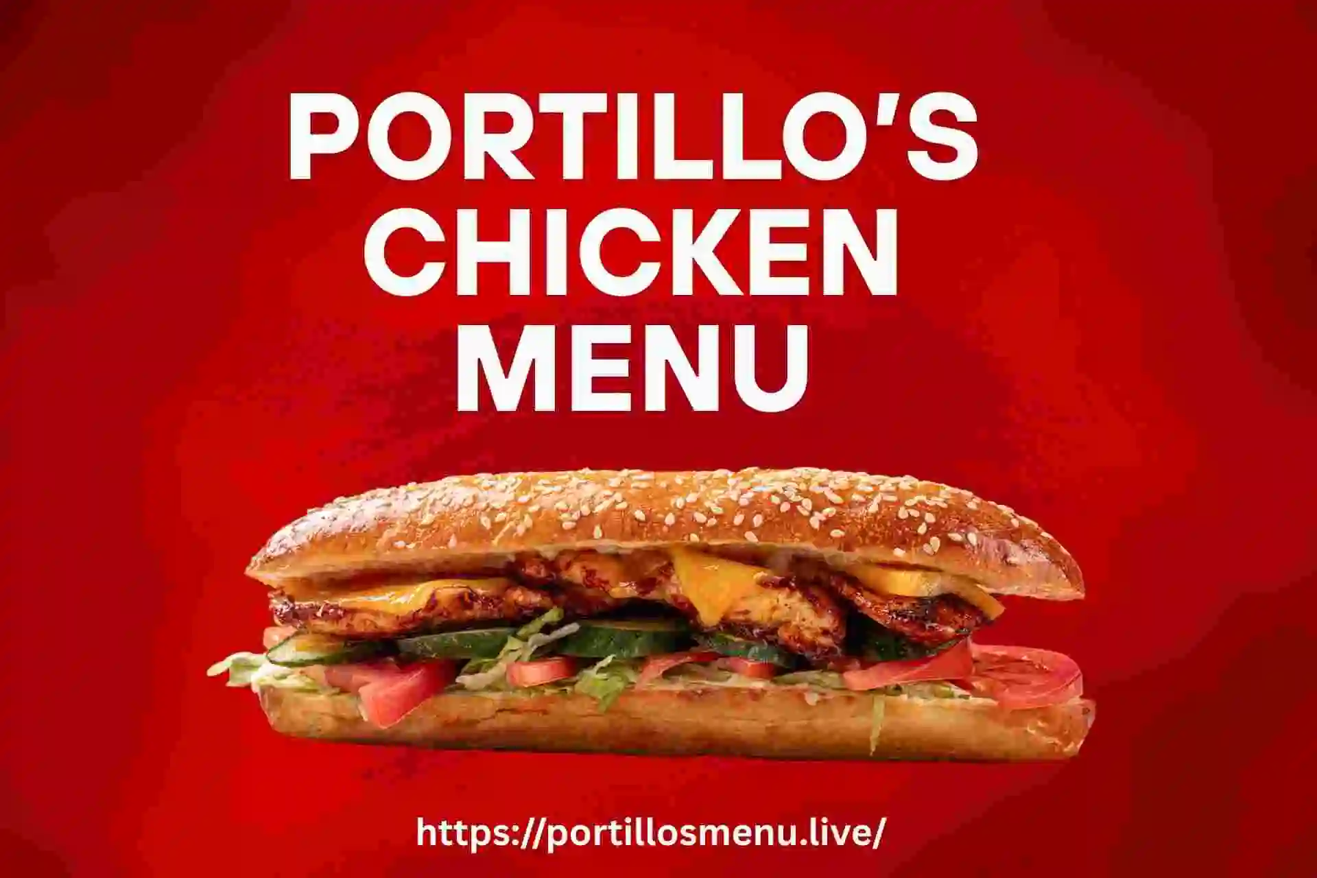 Latest Portillo’s Chicken Menu Calories & Nutrition 2025